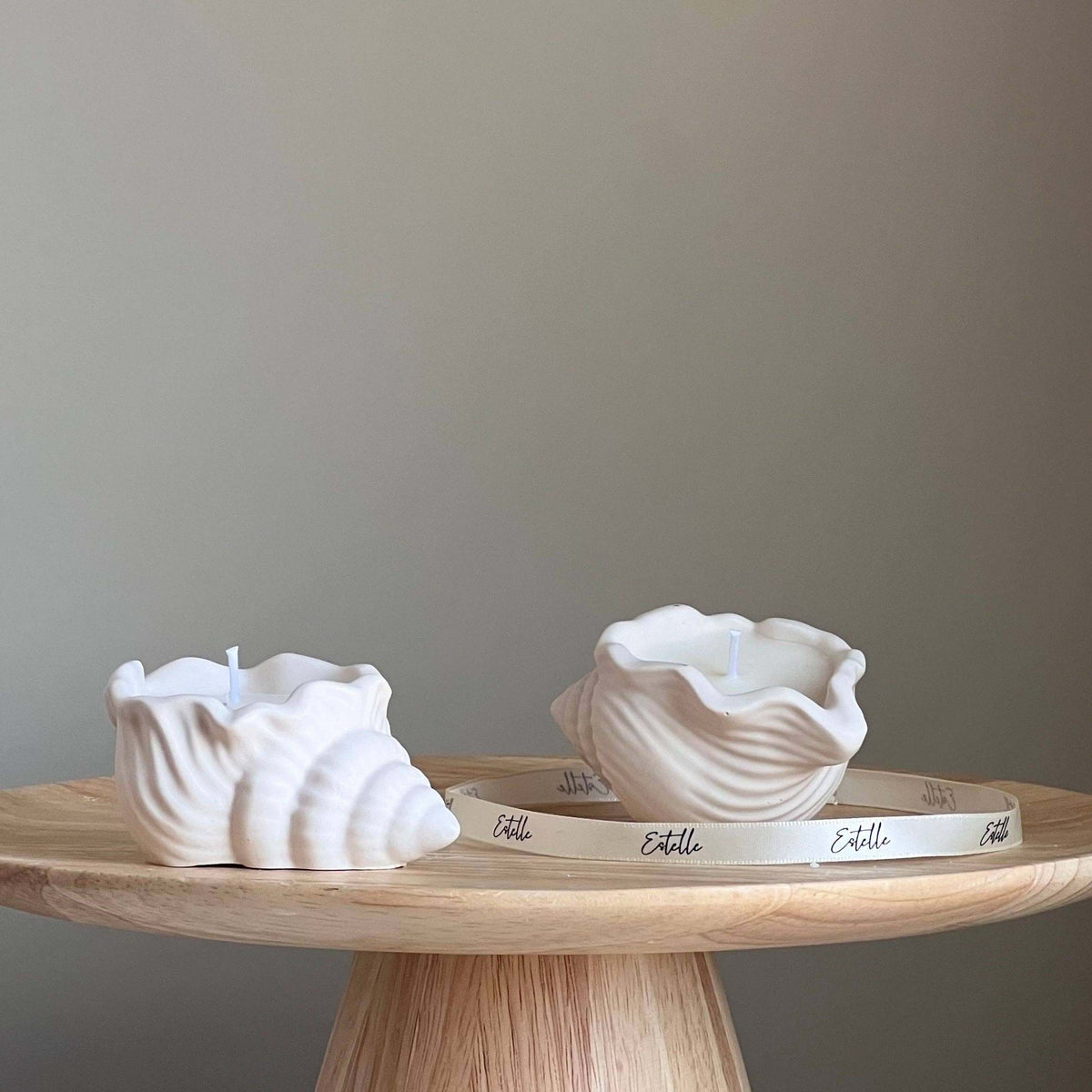 Small Conch Shell Candle - Mango Tangerine – Alicia DiMichele Boutique